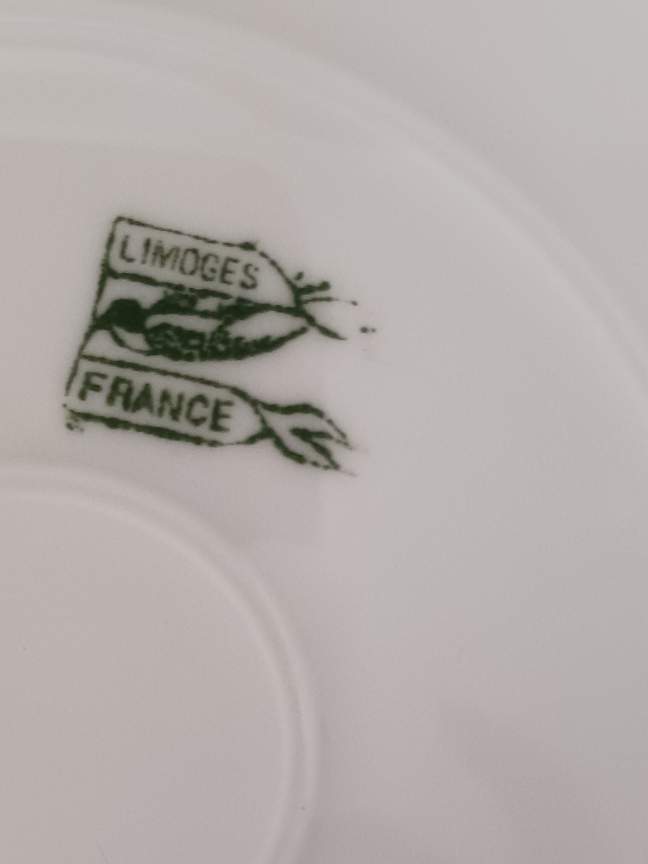 Antique Limoges Hand Painted Violets Plate 9 Inches Dia, EUC 1895-1931 ...