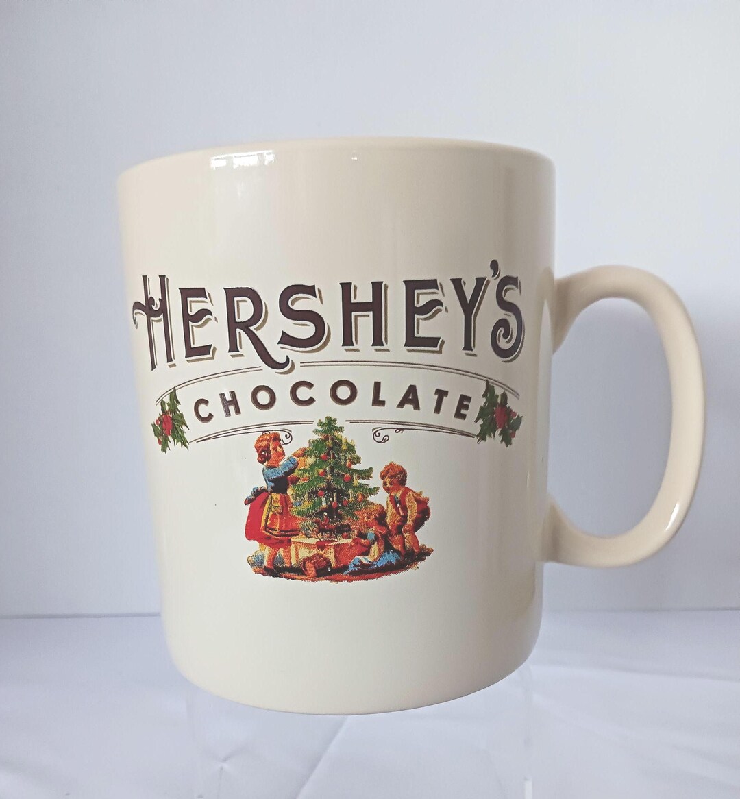 Hershey's Hot Chocolate Large Mug With Slogan and Christmas Accents ...