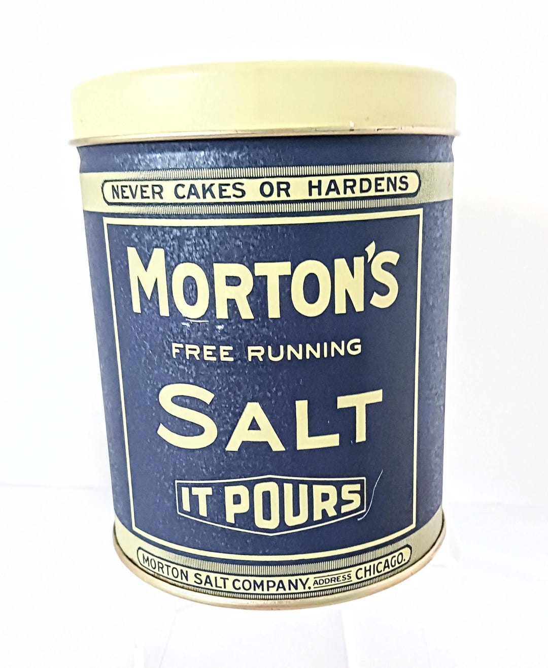 Morton Salt Collectible Canister, Modern Version of Past Times Salt ...