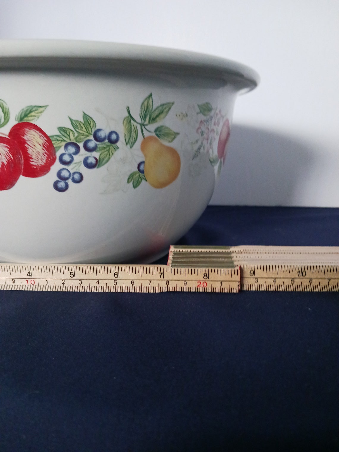 Vintage Corelle Mixing Bowl Set: Fruit Motif Stoneware, Three Pieces - Etsy