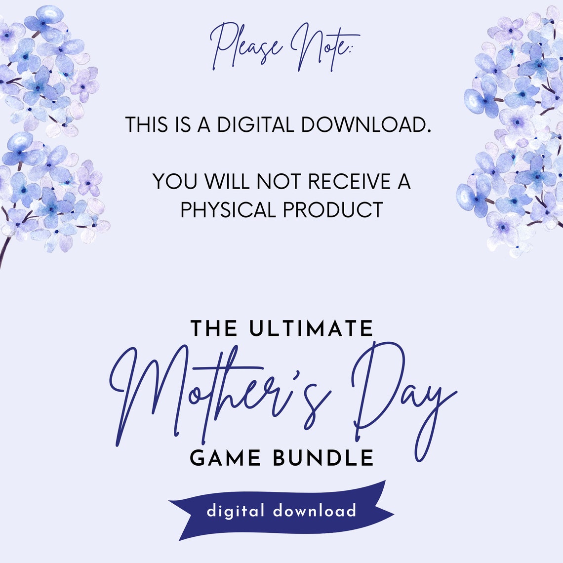 Mother's Day Ultimate Game Bundle Printable Games Last - Etsy