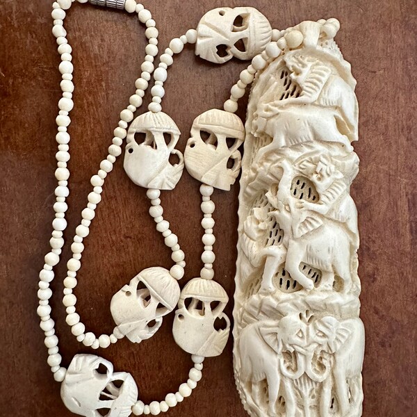 Real Ivory Jewelry - Etsy