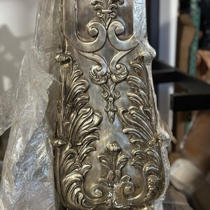 Antique French Pewter Lamp Posts Neo-classical Design Paris 1910 - Etsy