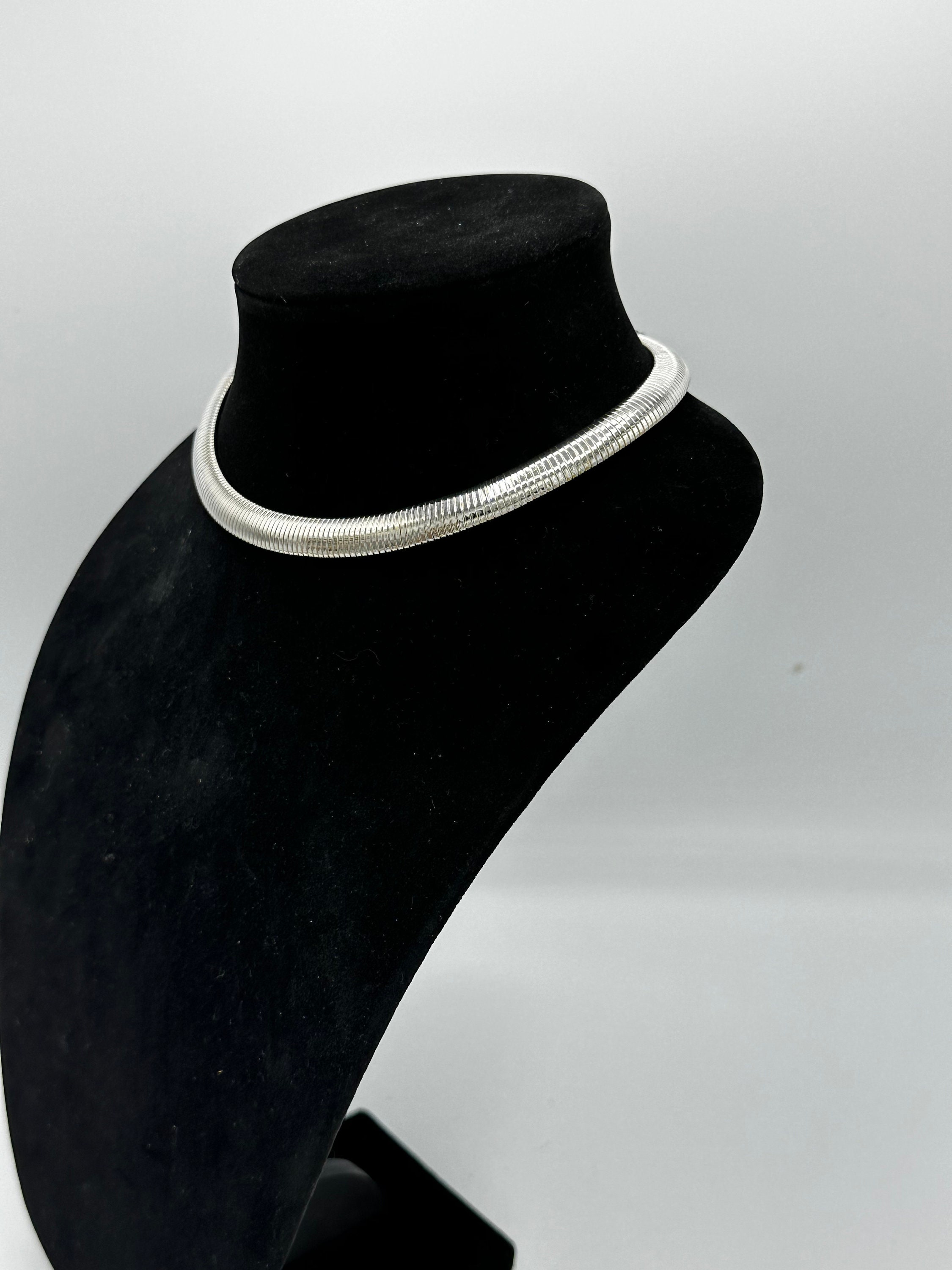 Vintage 70s Italian Omega Choker NEW, Vintage Stock - Etsy