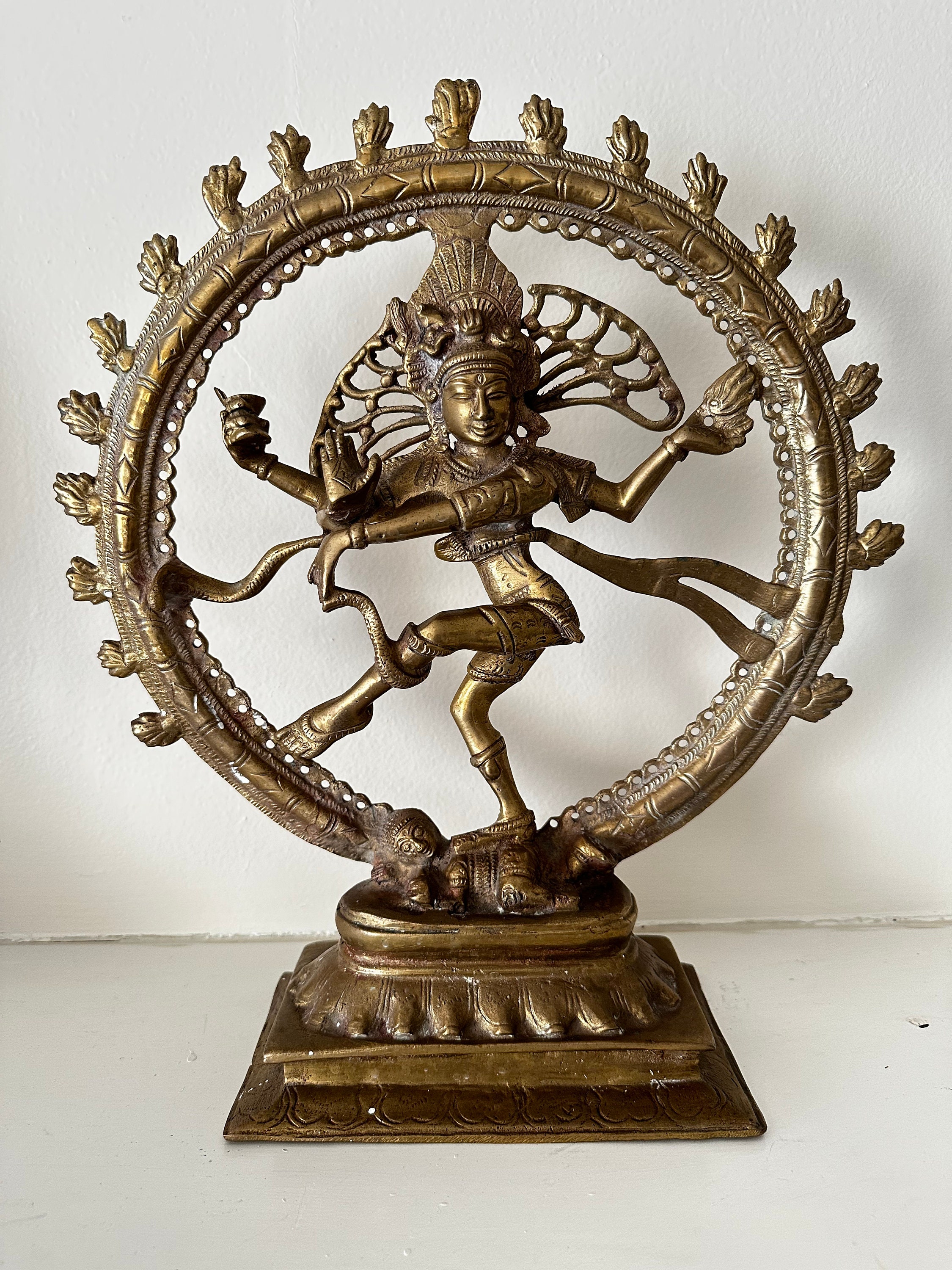 Antique Nataraja Statue - Etsy
