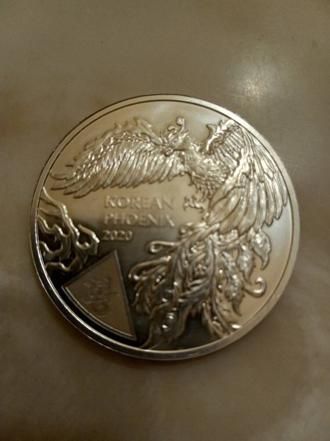 2020 1 Oz Korean Phoenix Silver Coin - Etsy