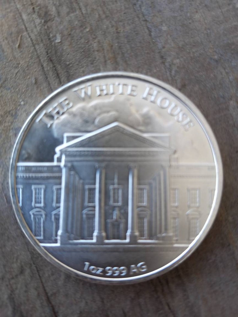Donald Trump 1 Oz Silver Coin .999 Pure - Etsy