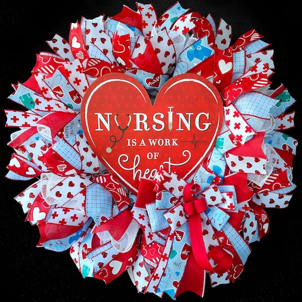 Nurse Wreath - Etsy