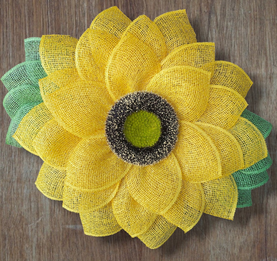Farmhouse Sunflower Door Wreath, Wall Decor, Home Decor, Spring, Summer ...