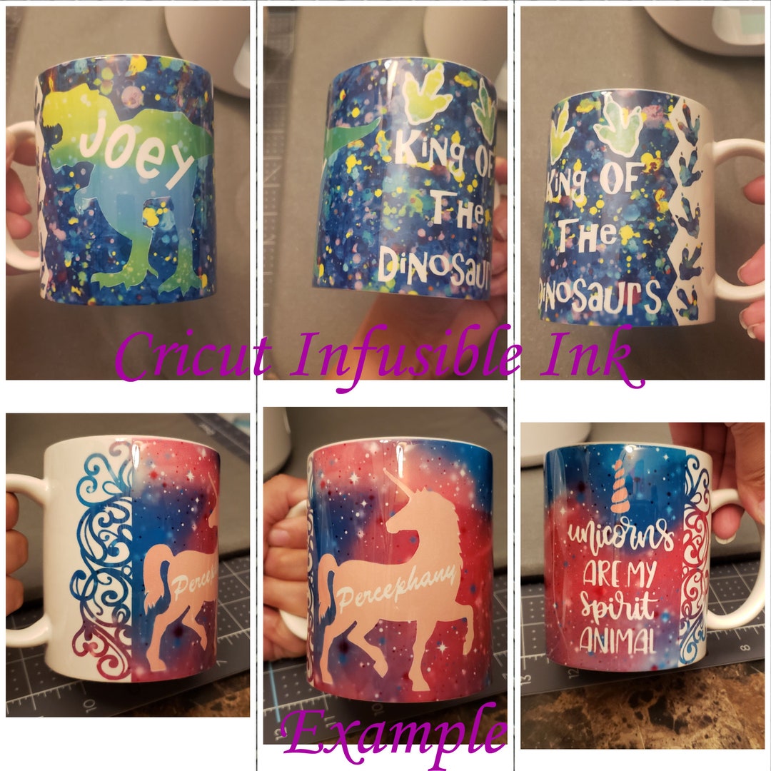 Customizable Mugs With Photo, Personalization, Cricut Infusible Ink and ...