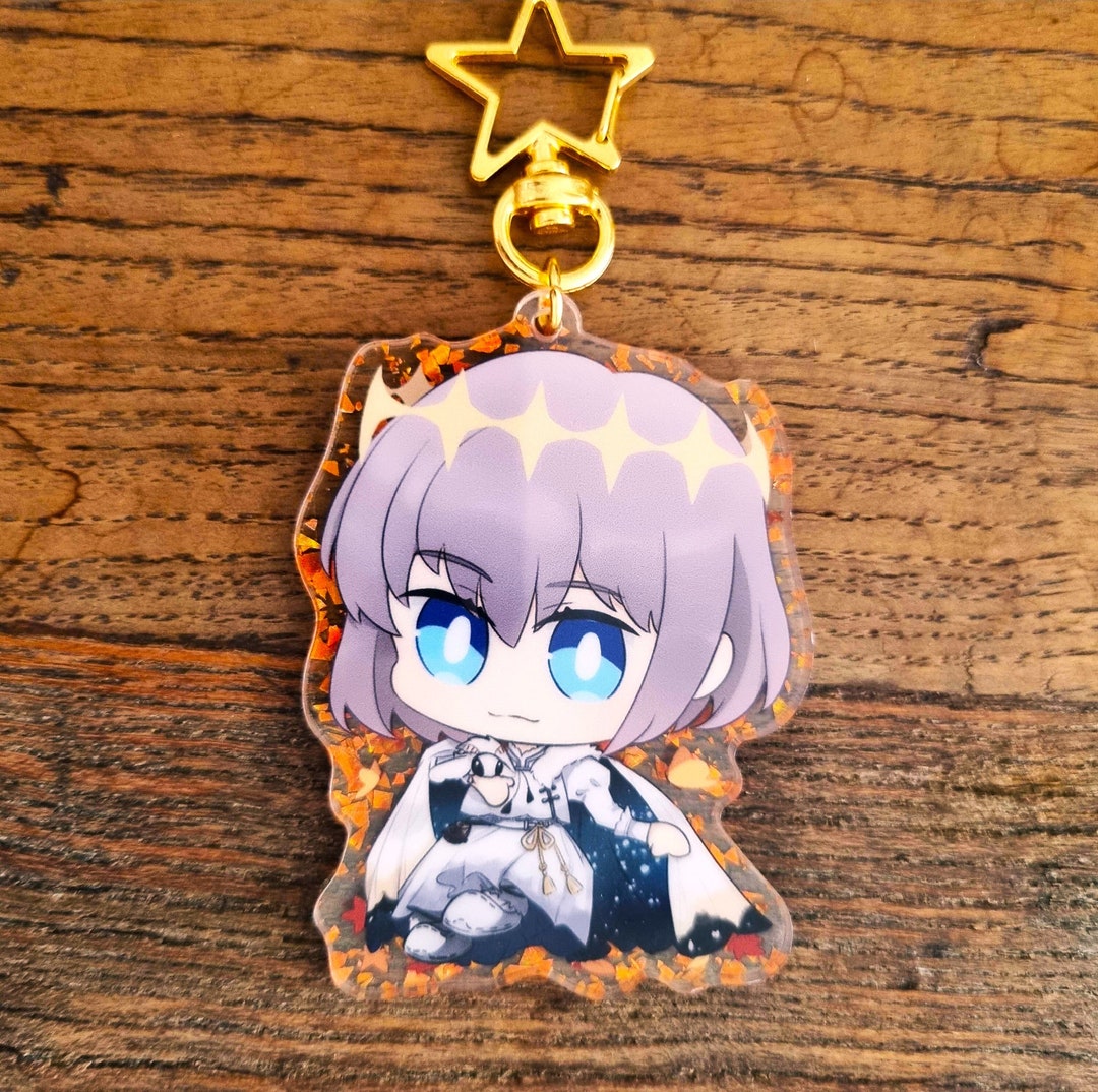 FGO Oberon Keychain Foil Charm - Etsy