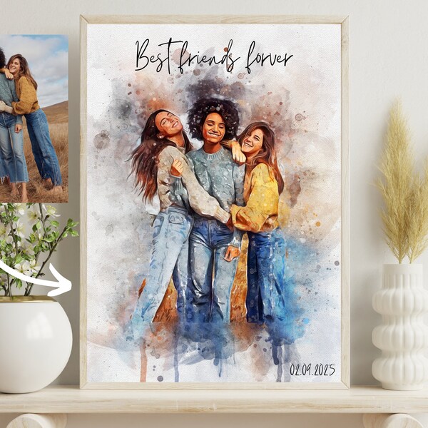 Friendship Painting - Etsy
