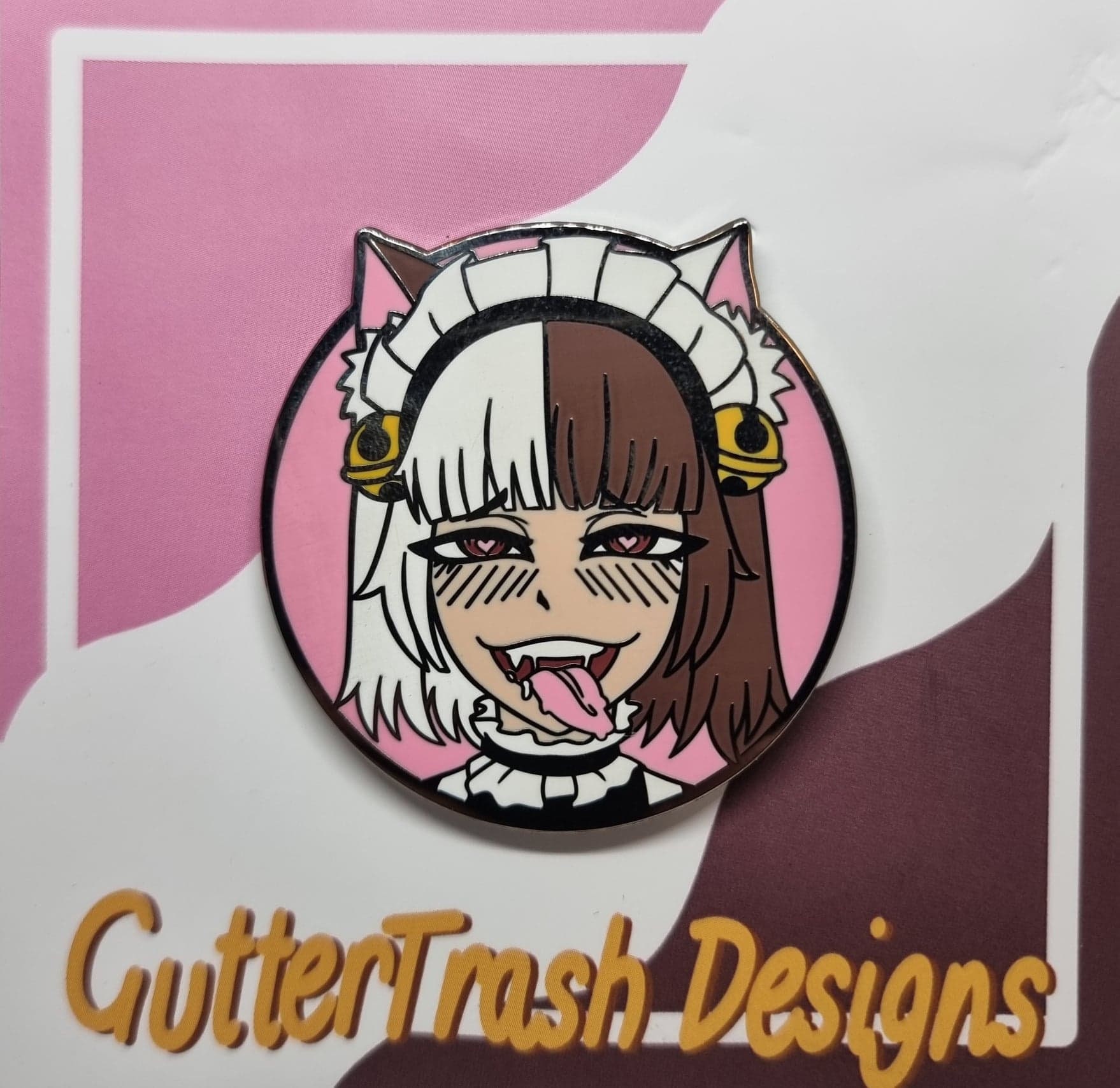 Neapolitan Neko Pin - Etsy