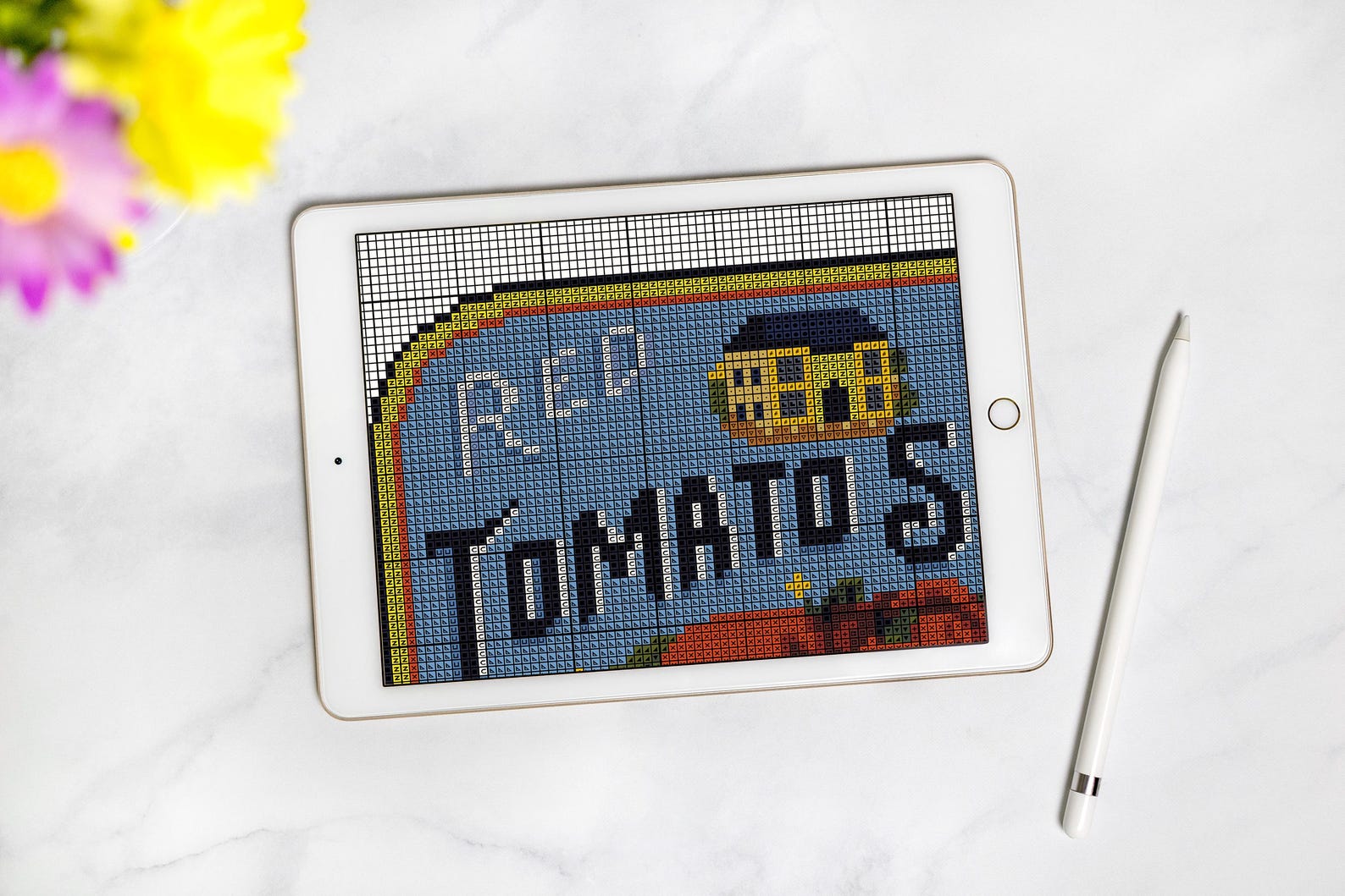 Cross Stitch Pattern Vintage Tomato Can Label Kitchen Decor Bold & Easy ...