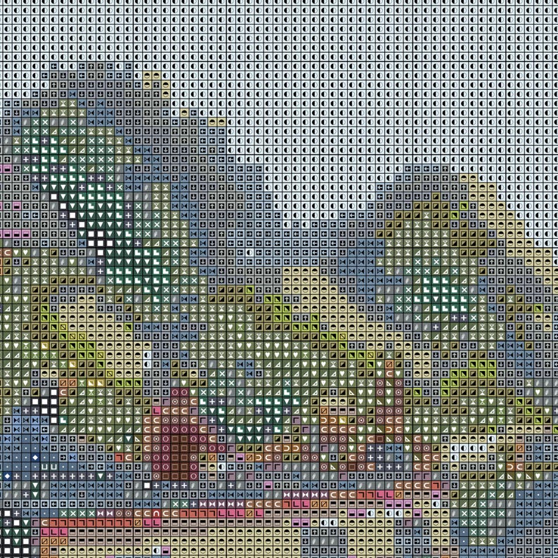 Canal Boat in English Countryside #5 Cross Stitch Pattern - Download - Etsy