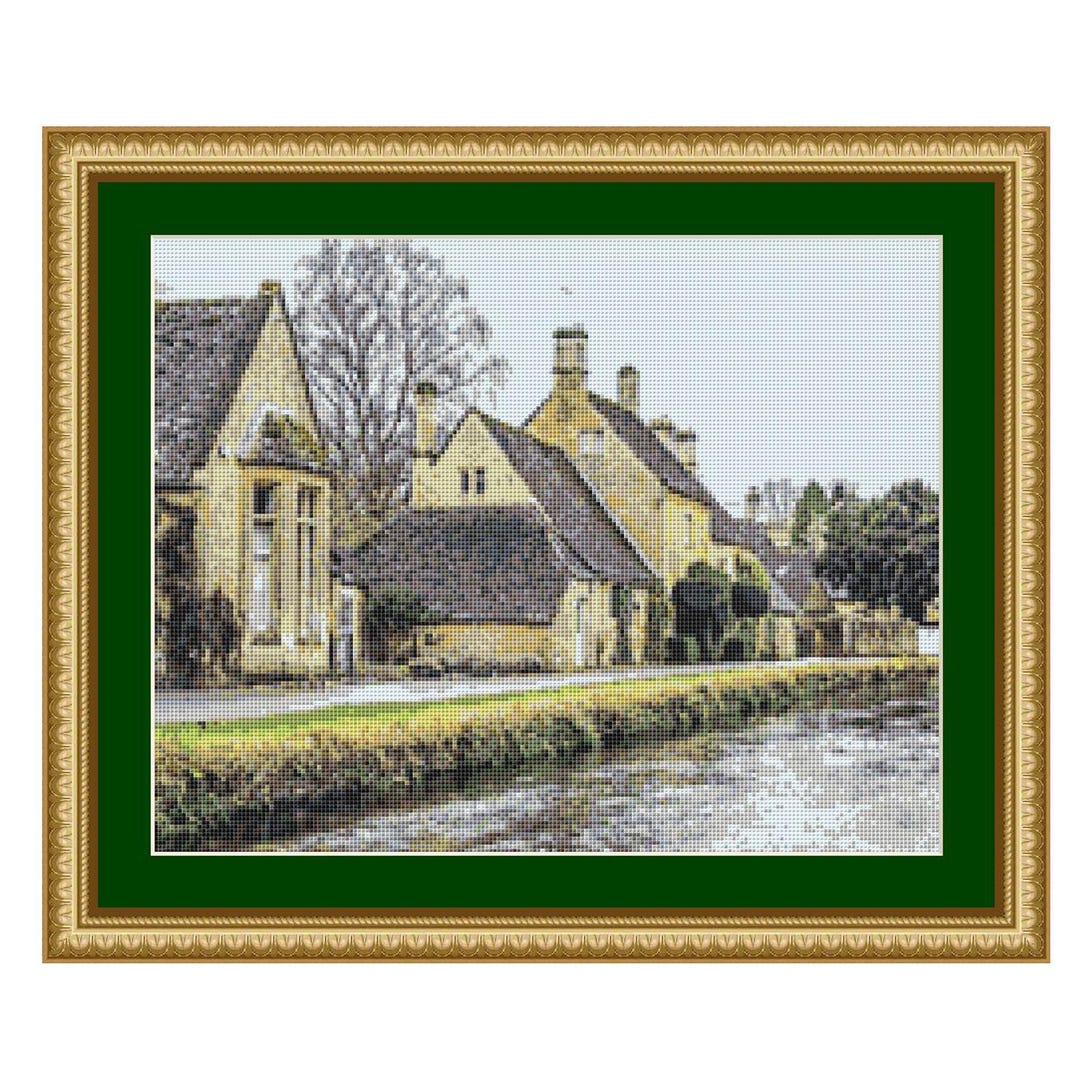 Cotswold Village Series Cross Stitch Pattern - Download - Etsy