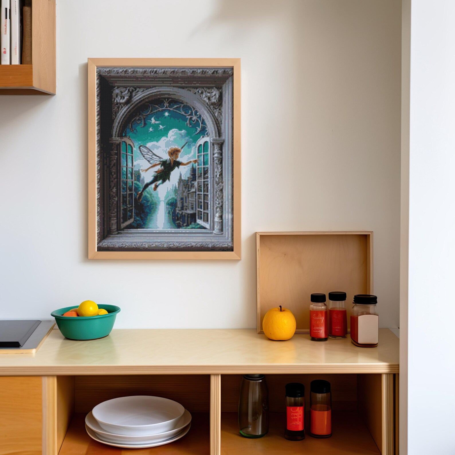 Peter Pan Cross Stitch Pattern - Download Peter Pan Flys From the ...