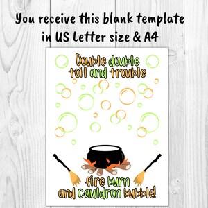 Cauldron Halloween Handprint Art Craft for Toddlers Baby Kids Preschool ...