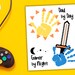 Gamer Father's Day Handprint Footprint Art Crafts, 1st Father's Day ...