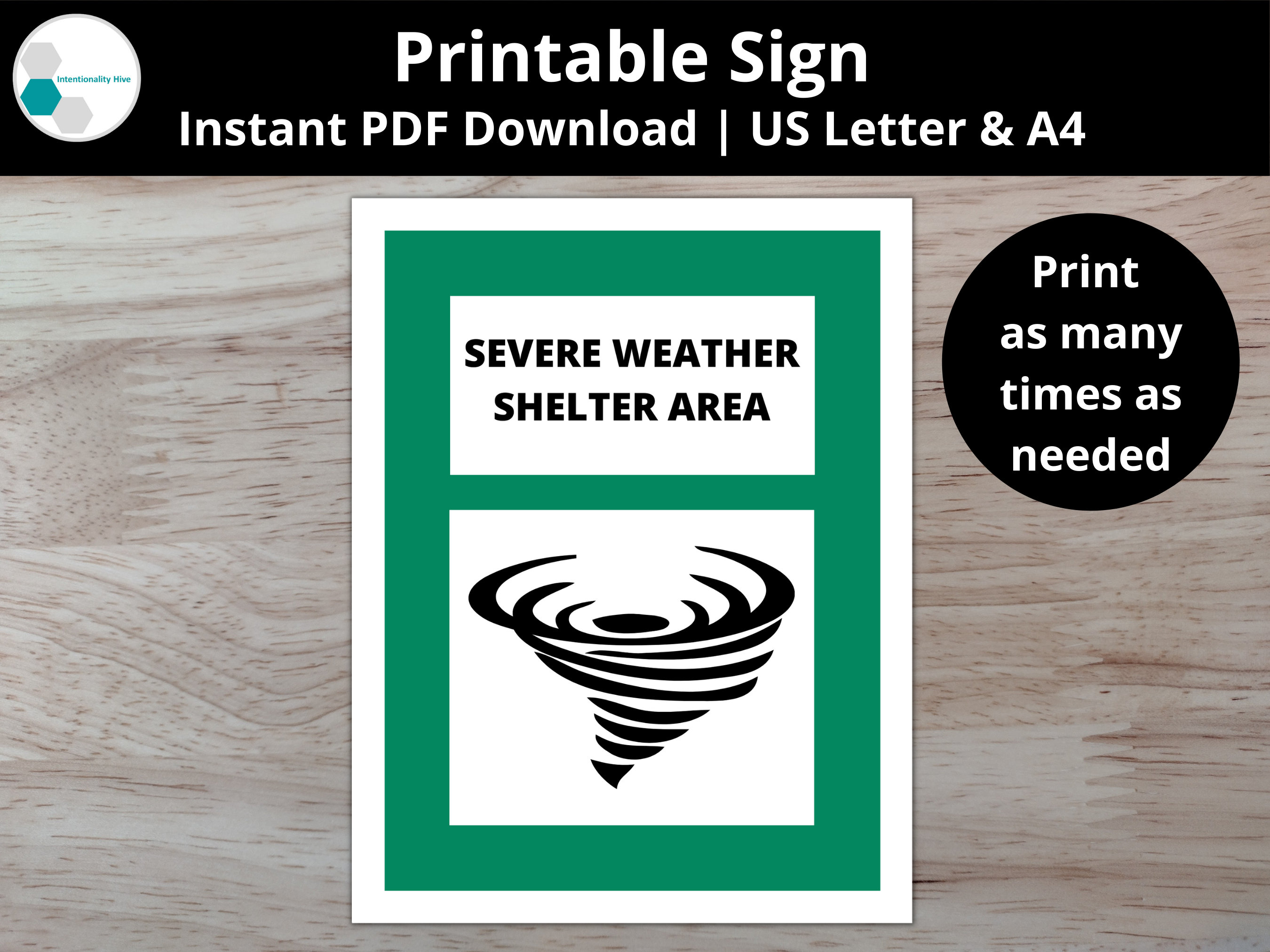 Severe Weather Sign