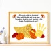 Cornucopia Thanksgiving Handprint Art Poem, Happy Thanksgiving ...