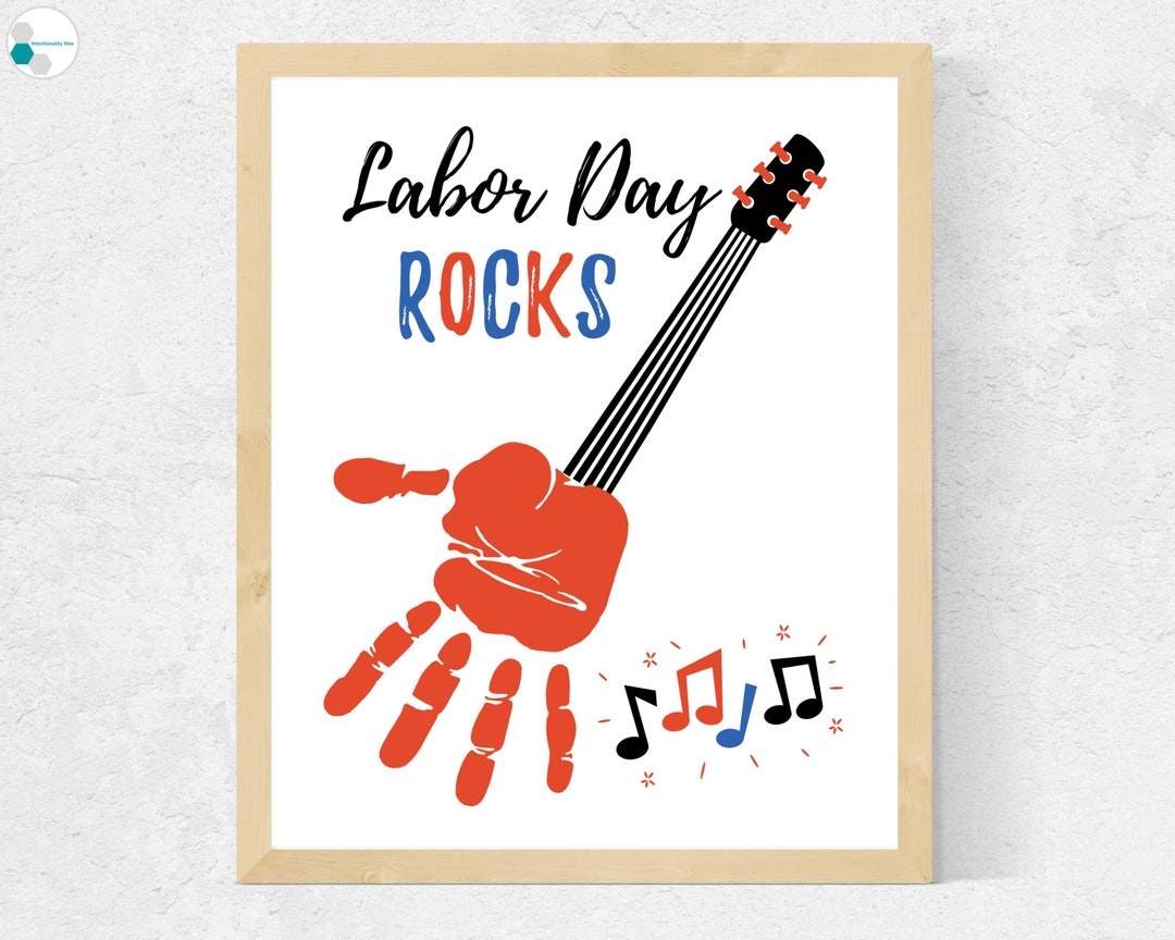 Labor Day Craft for Toddlers / Kids / Preschool / Daycare | Labor Day ...