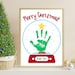 Christmas Snow Globe Handprint Craft, Christmas Handprint Art Craft for ...