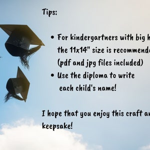 Kindergarten Graduation Handprint Art Poem, Kindergarten Graduation ...