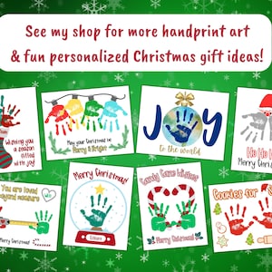 Joy Christmas Handprint Art Craft, Christian Handprint Craft Christmas ...