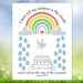 Noah's Ark Craft for Kids, Fingerprint Art Religious, Church Sunday ...