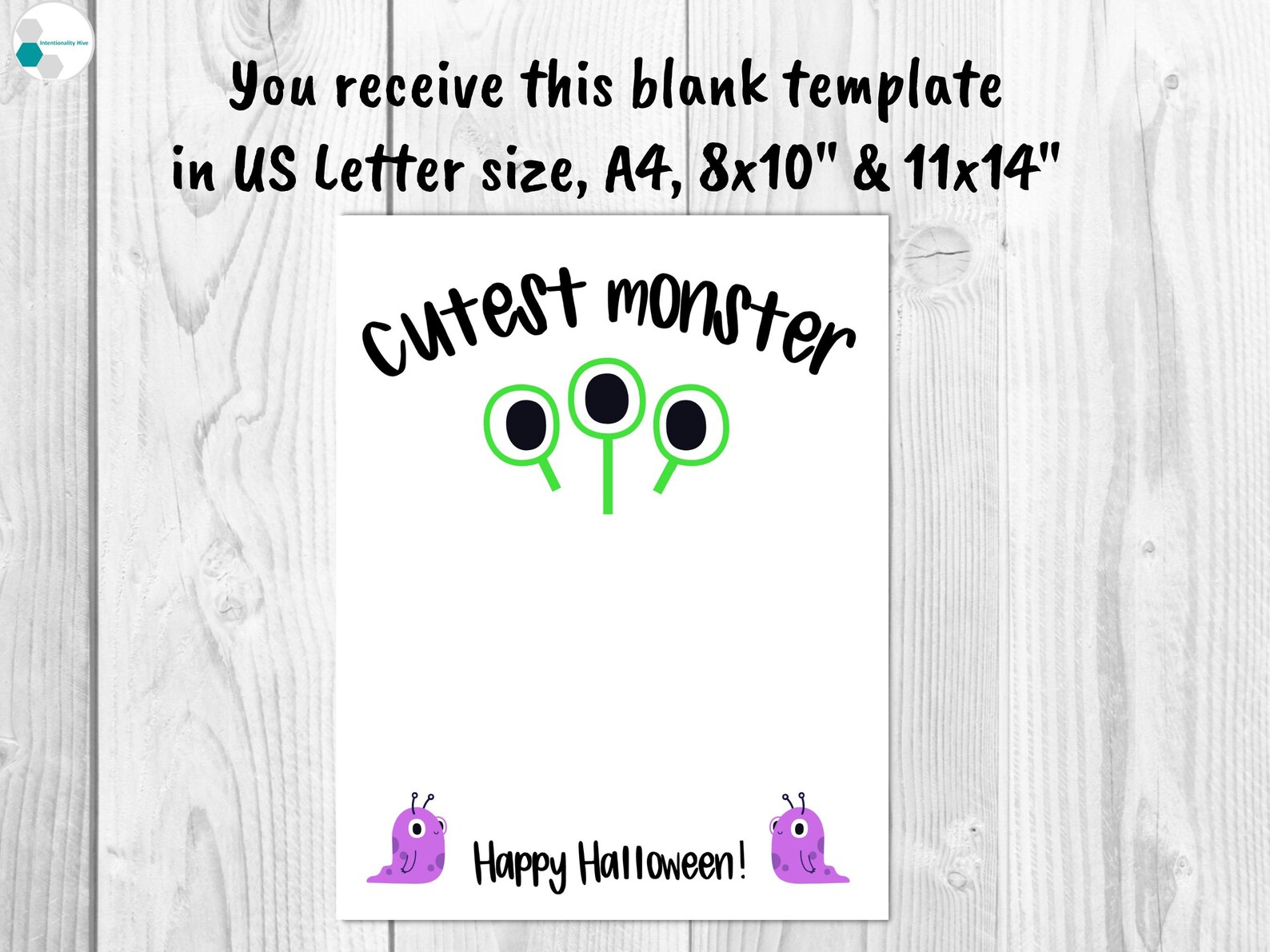 Monster Halloween Handprint Art Craft, Happy Halloween Footprint Art ...