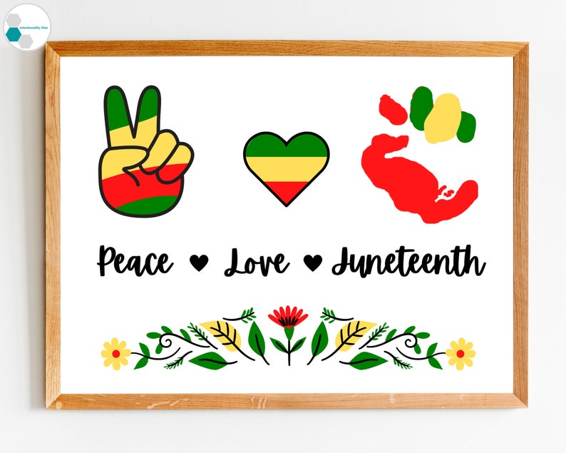 Juneteenth Crafts for Kids, Toddlers, Preschool, PRINTABLE Juneteenth ...