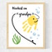 Hooked on Grandpa Handprint Craft, Grandpa Fishing Father's Day Gift ...