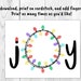 Joy Christmas Fingerprint Art Craft, Fingerprint Christmas Lights Craft ...