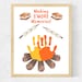 Campfire Handprint Art | Making Smore Memories Camping Craft for ...