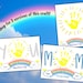 You Are My Sunshine Mother's Day Handprint Art Craft, Happy Mother's ...