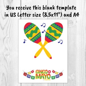 Cinco De Mayo Handprint Craft, Toddler Cinco De Mayo Craft for Kids ...