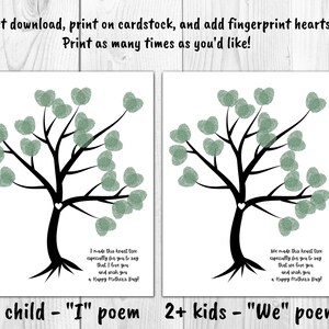 Fingerprint Mother's Day Craft for Kids, Toddlers, Baby | Mom or ...