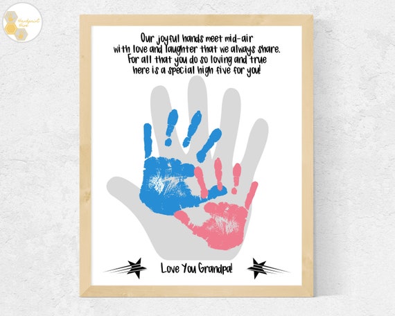 Grandparents Handprint Poems