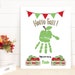 Fall Handprint Art Craft, Fall Apple Handprint Craft for Toddlers Baby ...