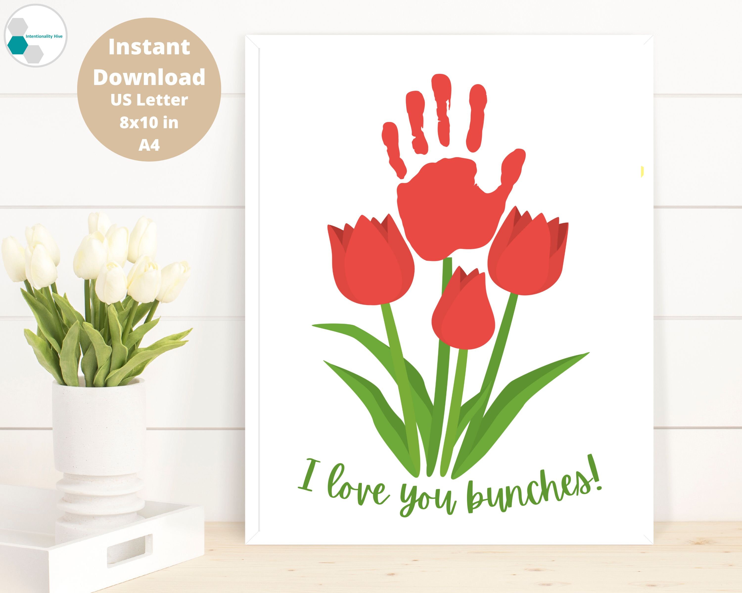 Handprint Tulip