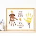 Acorn Handprint Art Craft, Fall Handprint Art, Fall Handprint Craft for ...