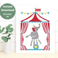 Circus Elephant - Etsy