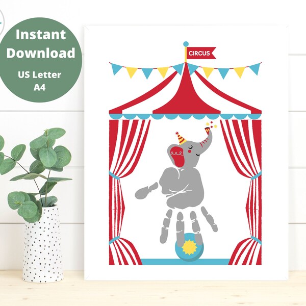 Circus Elephant - Etsy