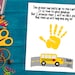 School Bus Handprint Poem Craft, Back to School Handprint Art, First ...