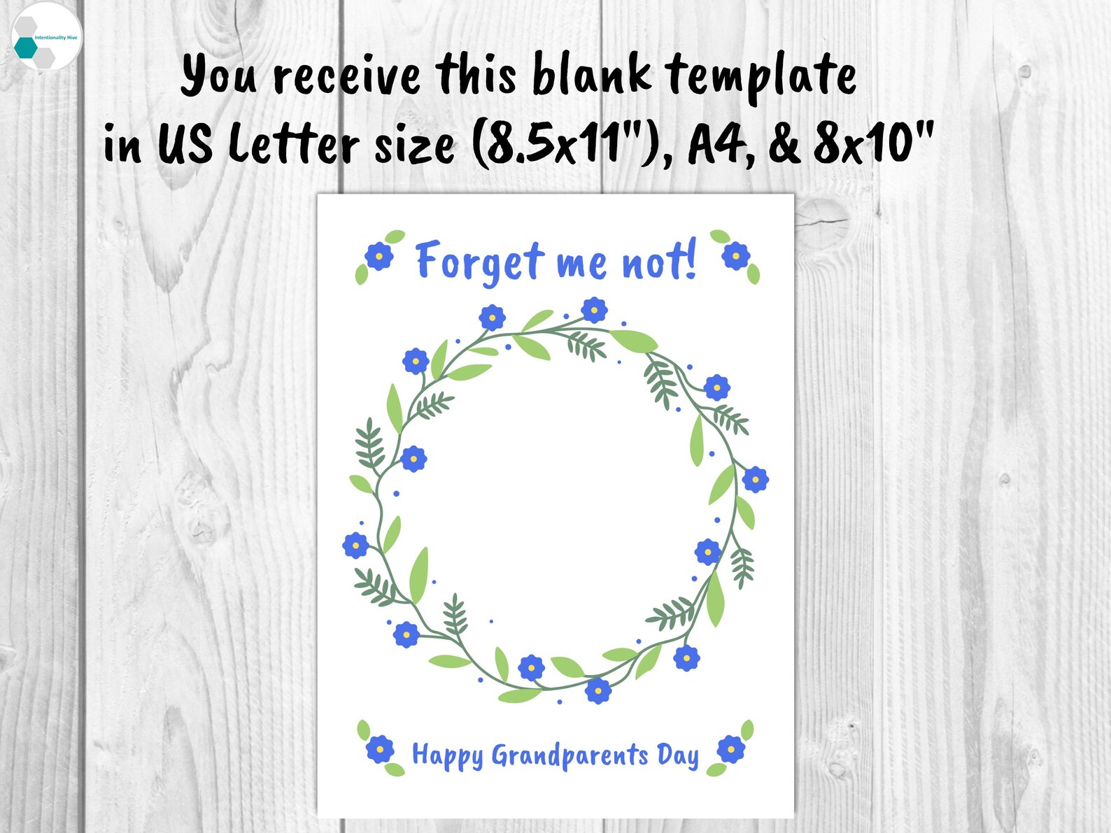 Happy Grandparents Day Handprint Craft for Infants / Babies / - Etsy