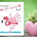Aunt Handprint Craft From Baby Toddler Niece Mother's - Etsy
