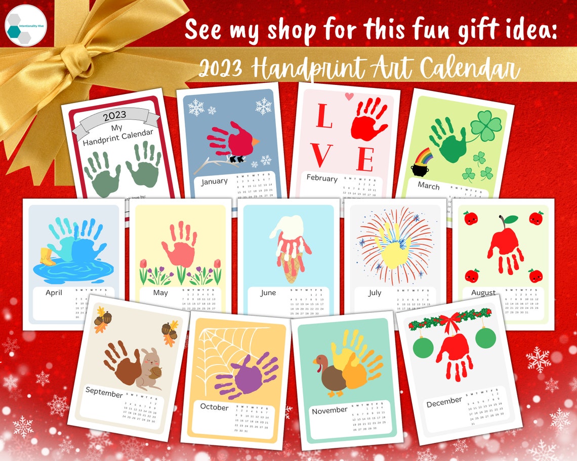 Handprint Art for Dad Christmas Train Craft for Dad From - Etsy