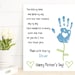 Flower Handprint Poem Mother's Day Craft for Preschool Toddlers Baby ...