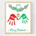 Christmas Snow Globe Handprint Craft, Christmas Handprint Art Craft for ...